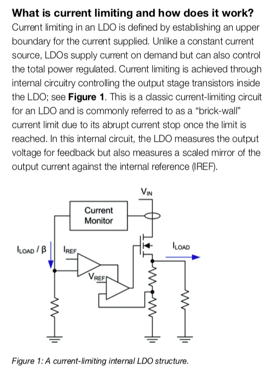 please explain conceptually how the voltage regulator limits its ...