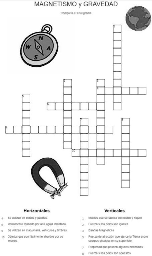 SOLVED: ayuda es para hoy doy corona MAGNETISMO y GRAVEDAD Conpen elguc ...