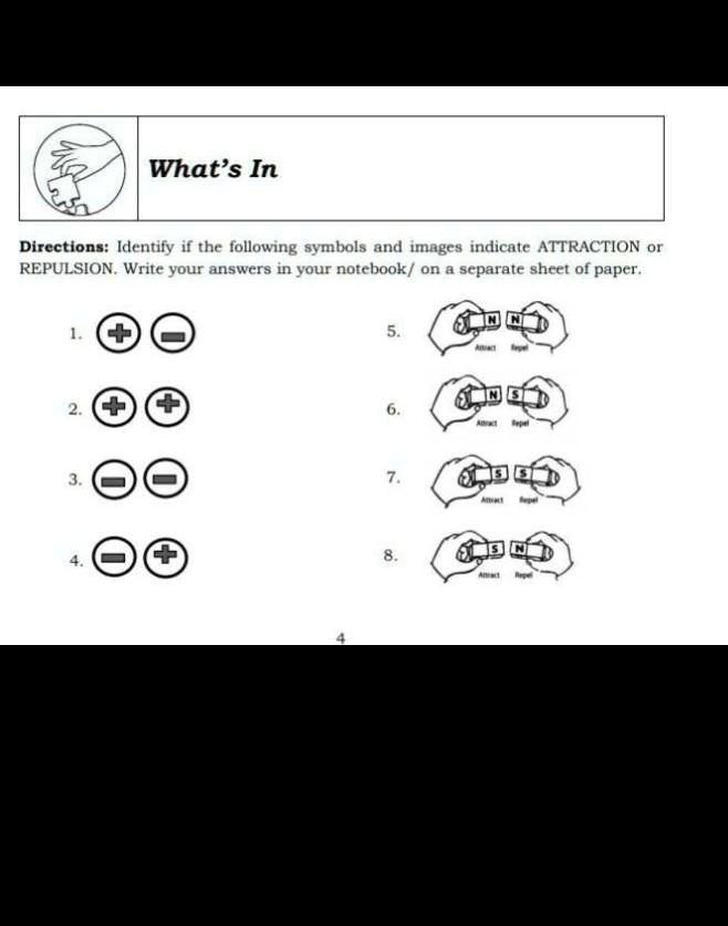 "What's in. Directions: Identify the following symbols and images ...