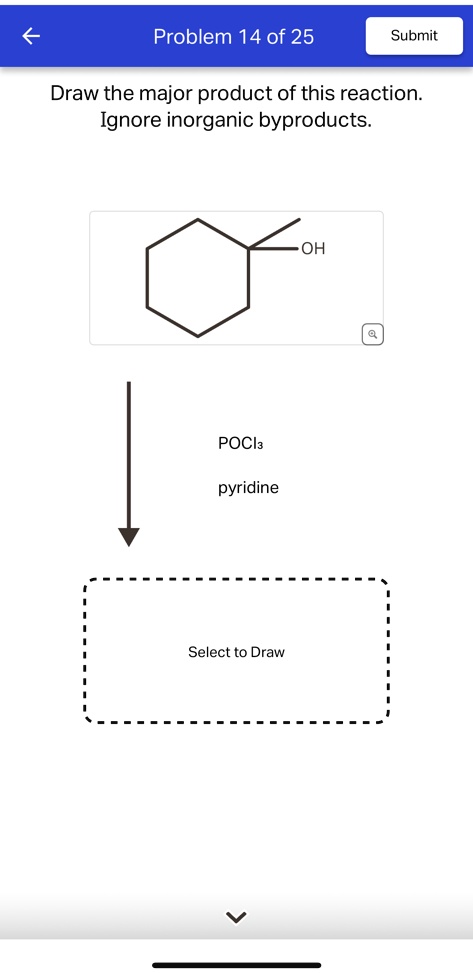 SOLVED: Draw the major product of this reaction. Ignore inorganic ...