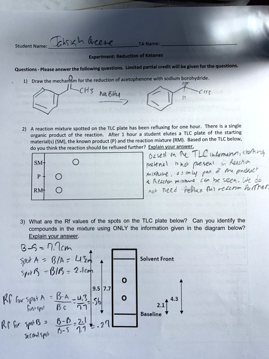 SOLVED: Text: Each student has been given an experiment to perform ...