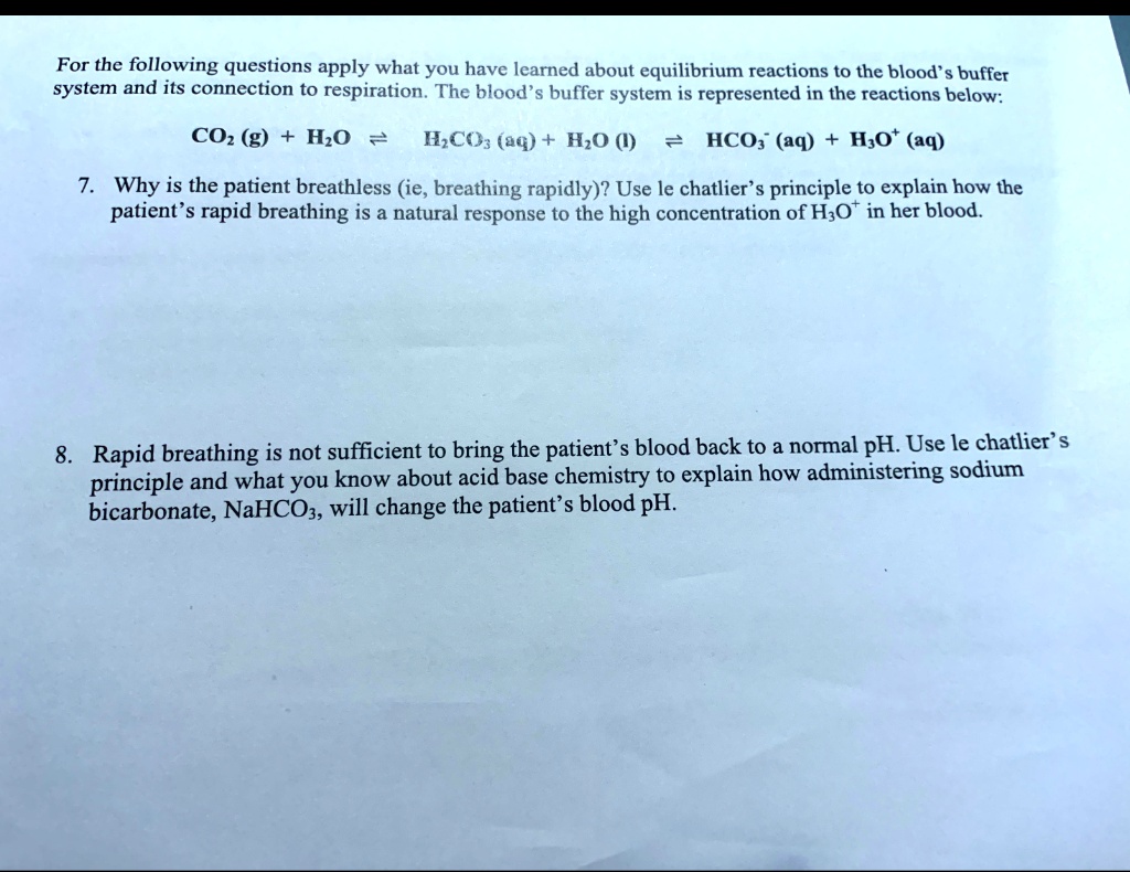 SOLVED:For the following questions apply what you have learned about ...