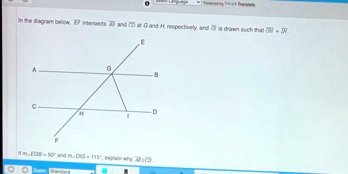 SOLVED: In the diagram below, EF intersects AB and CD at points G and H respectively, and GL is ...