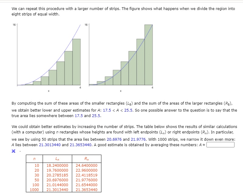 we can repeat this procedure with arger number of strips the figure shows what happens when we ...