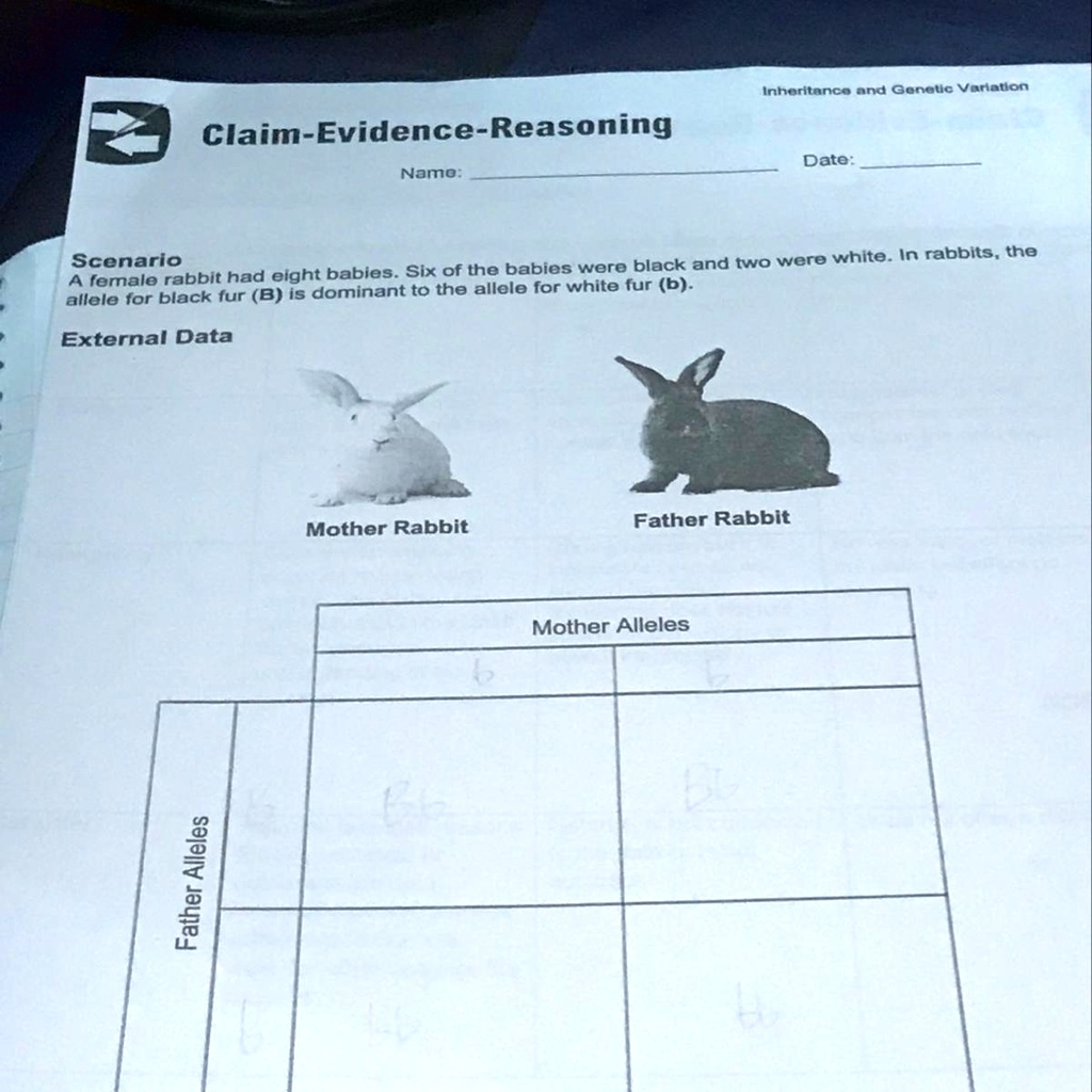 SOLVED: 'How do I solve this type of punnet square? Inhoritonce and ...