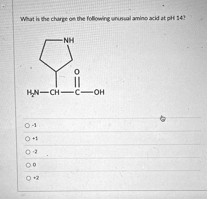 SOLVED: help me please What is the charge on the following unusual ...