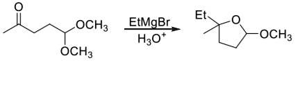 SOLVED: OCH3 EtMgBr H3O" OCHa OCHa