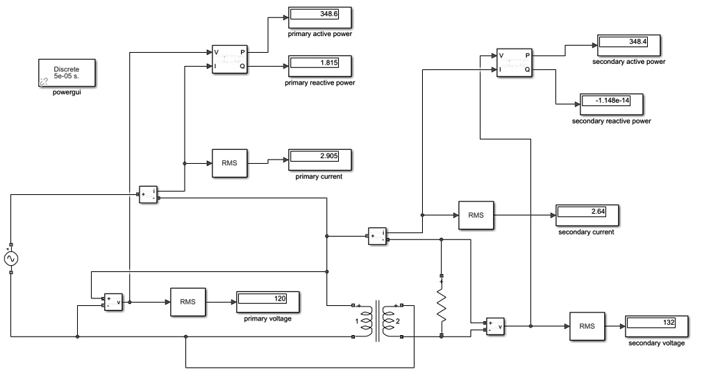SOLVED: Resistive Load (R): The step-up autotransformer connected to a ...
