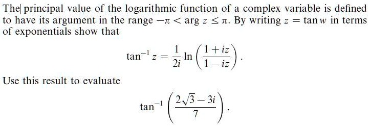 please write in detailed words all of the steps youve done thel principal value of the ...