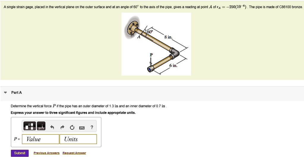 a single strain gage placed in the vertical plane on the outer surface ...