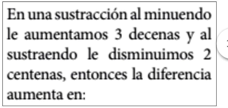 SOLVED: Ustedes pueden ayudaaas En una sustracción al minuendo le ...