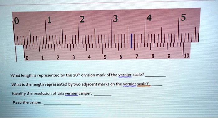 SOLVED: '10 What length is represented by the 10"" division mark of the ...