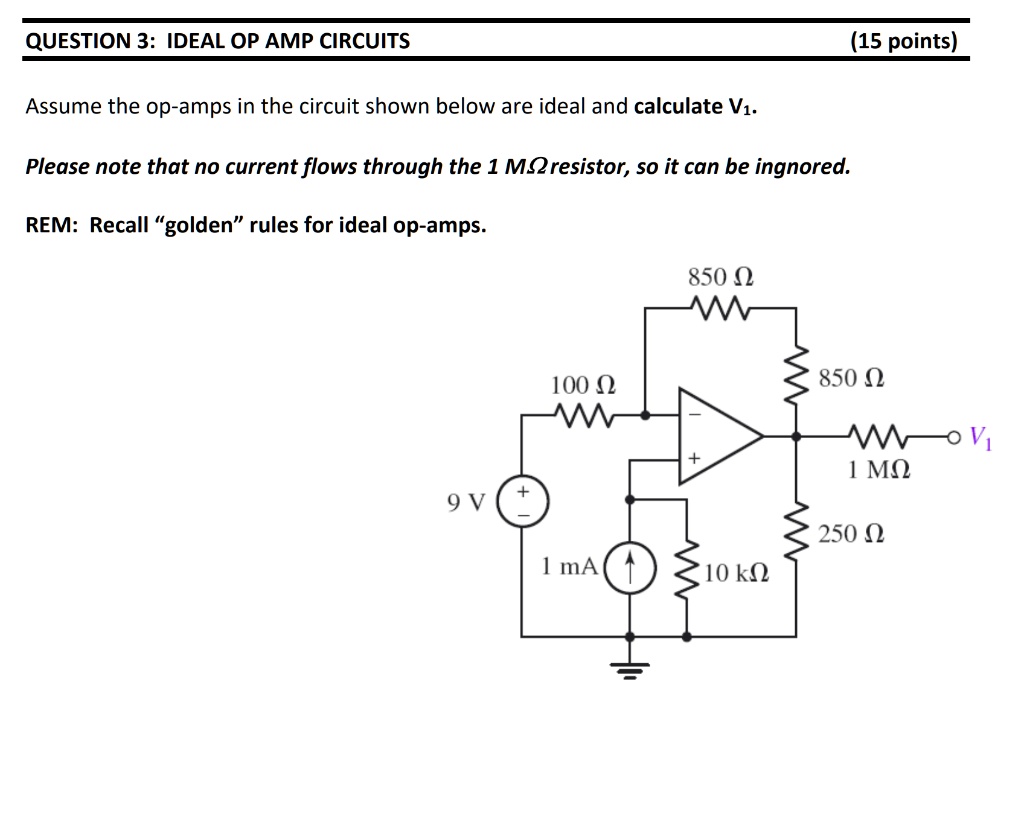 QUESTION 3: IDEAL OP AMP CIRCUITS Assume the op-amps in the circuit shown below are ideal and ...