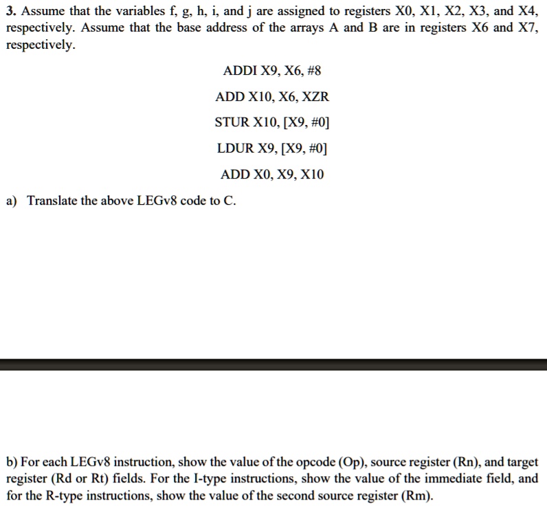 SOLVED: Assume that the variables f, g, h, i, and j are assigned to ...