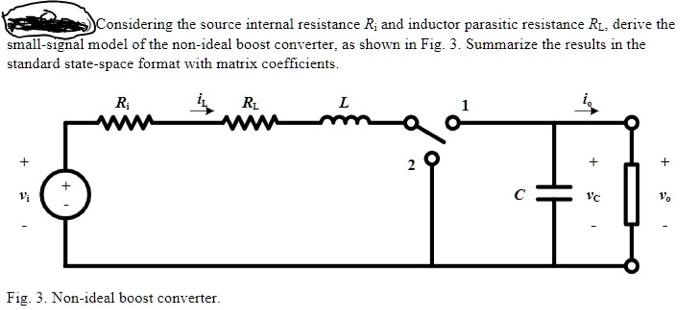 SOLVED: Considering the source internal resistance Rand inductor ...