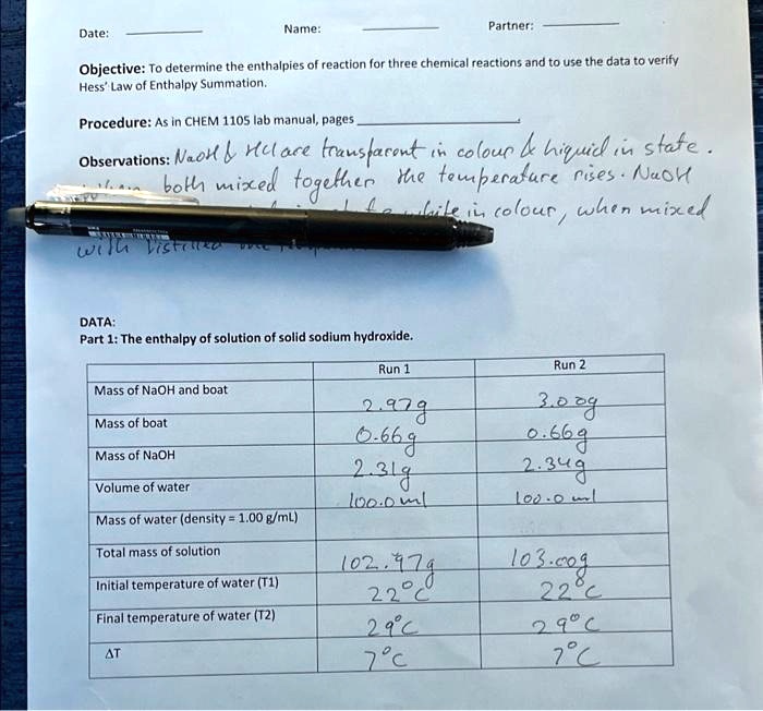 SOLVED: Texts: How to take out mass of water?? It's urgent. Date: Name: Partner: Objective: To ...