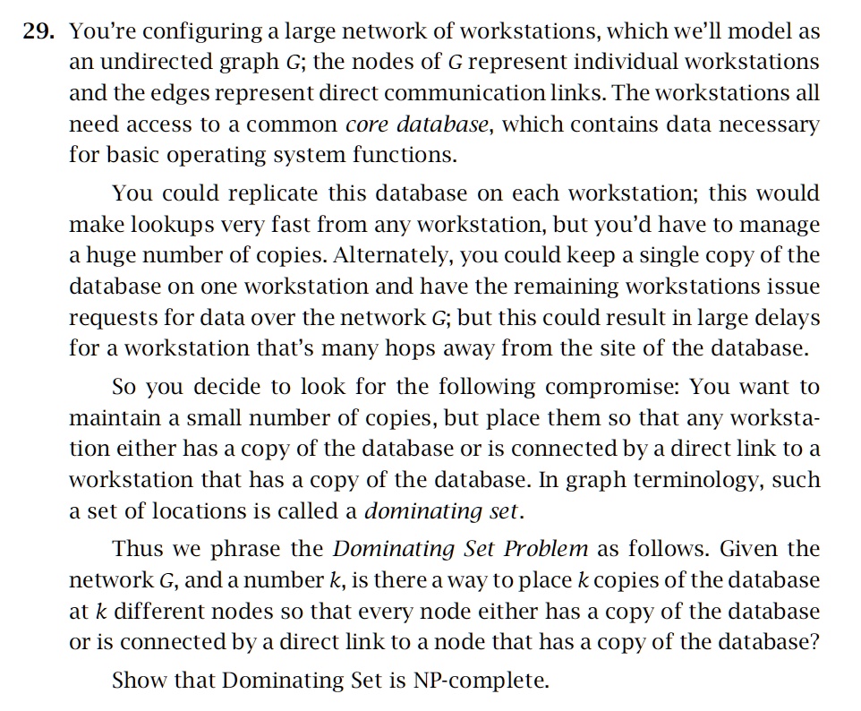 SOLVED: 29. You're configuring a large network of workstations, which ...
