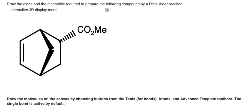 SOLVED: Draw the diene and the dienophile required prepare the ...