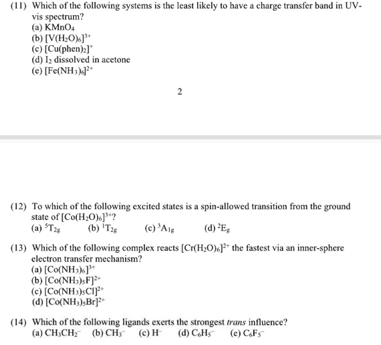 SOLVED:(H) Which of the following systems is the least likely to have ...