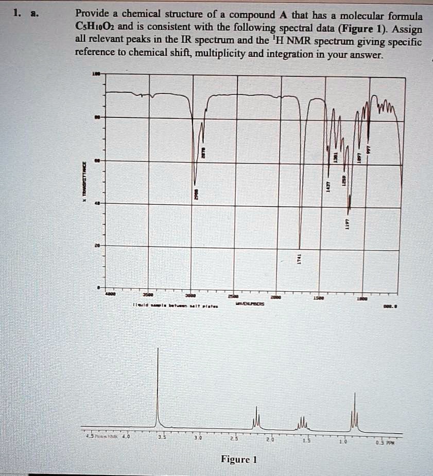provide chemical structure of a compound a that has molecular formula cshioz and is consistent ...