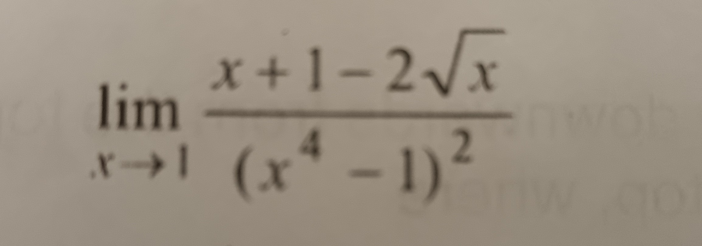 evaluate the limit 14