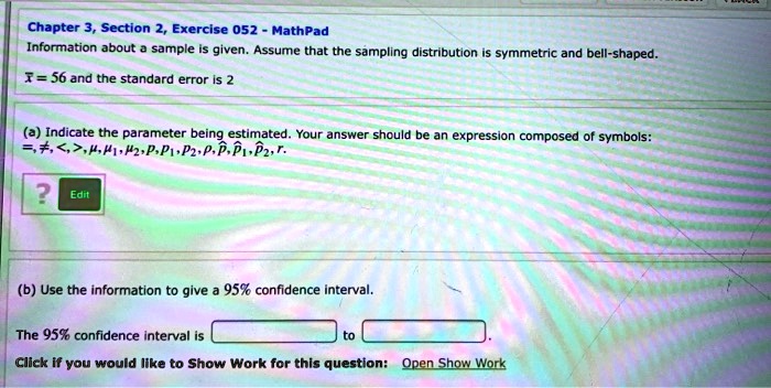 Solved Chapter 3 Section Exercise 052 Mathpad Infonmation About 6018