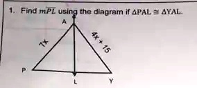 SOLVED: Find mPL using the diagram APAL AYAL.