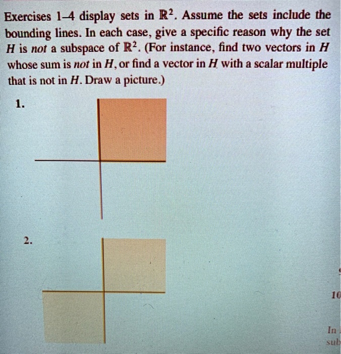 exercises 1 4 display sets in r assume thesets include the bounding lines in each case give 4 ...