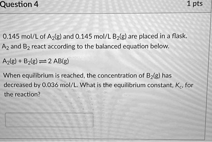 SOLVED: 0.145 mol/L of Az(g) and 0.145 mol/L Bz(g) are placed in a ...