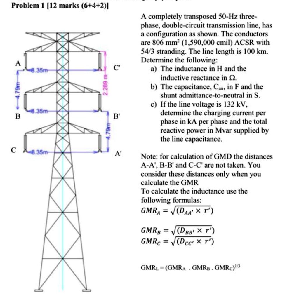 Solved Problem [12 Marks 6 4 2 ] A Completely Transposed 50 Hz Three