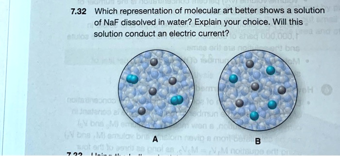 SOLVED: 7.32 Which representation of molecular art better shows a ...