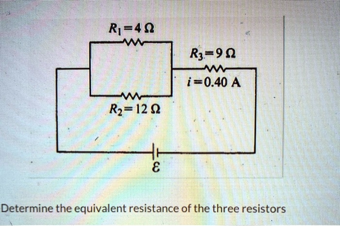 SOLVED: Rp=40 R3790 MN i=0.40 A Rz=120 Determine the equivalent ...