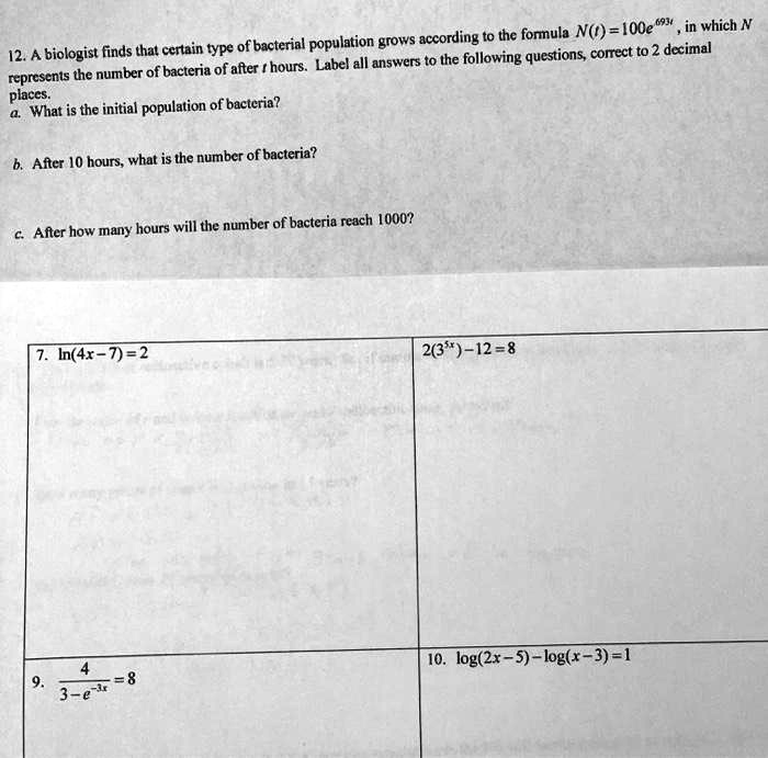 SOLVED:NC) = [O0e" 69M thc fonnula in which N finds thal certain type ...