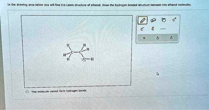[GET ANSWER] In the drawing area below you will find the Lewis ...