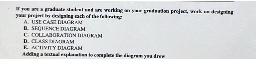 SOLVED: If you are a graduate student and are working on your ...