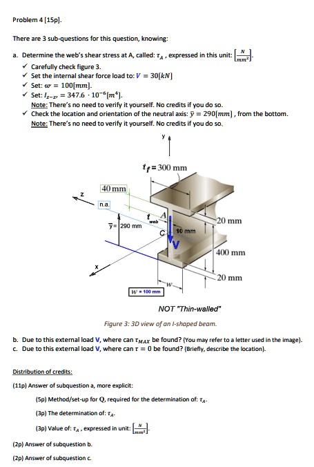problem 4 15p there are 3 sub questions for this question knowing a ...