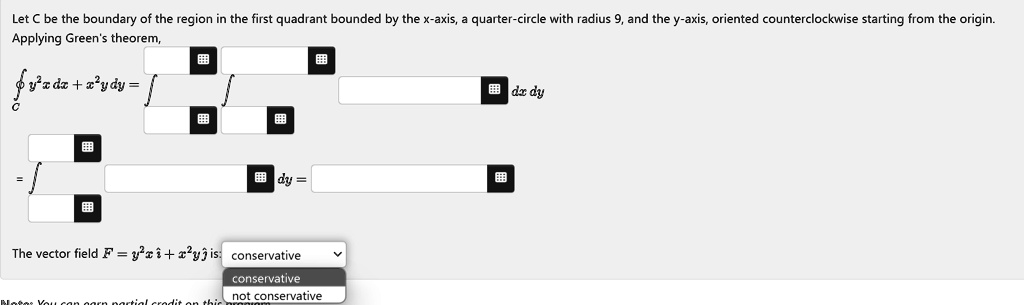 SOLVED: Let C be the boundary of the region in the first quadrant bounded by the x-axis, a ...