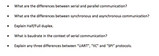 What are the differences between serial and parallel communication? What are the differences ...