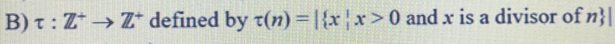 Determine Whether The Given Arithmetic Function Is Multiplicative If It Is Provide A Proof If It