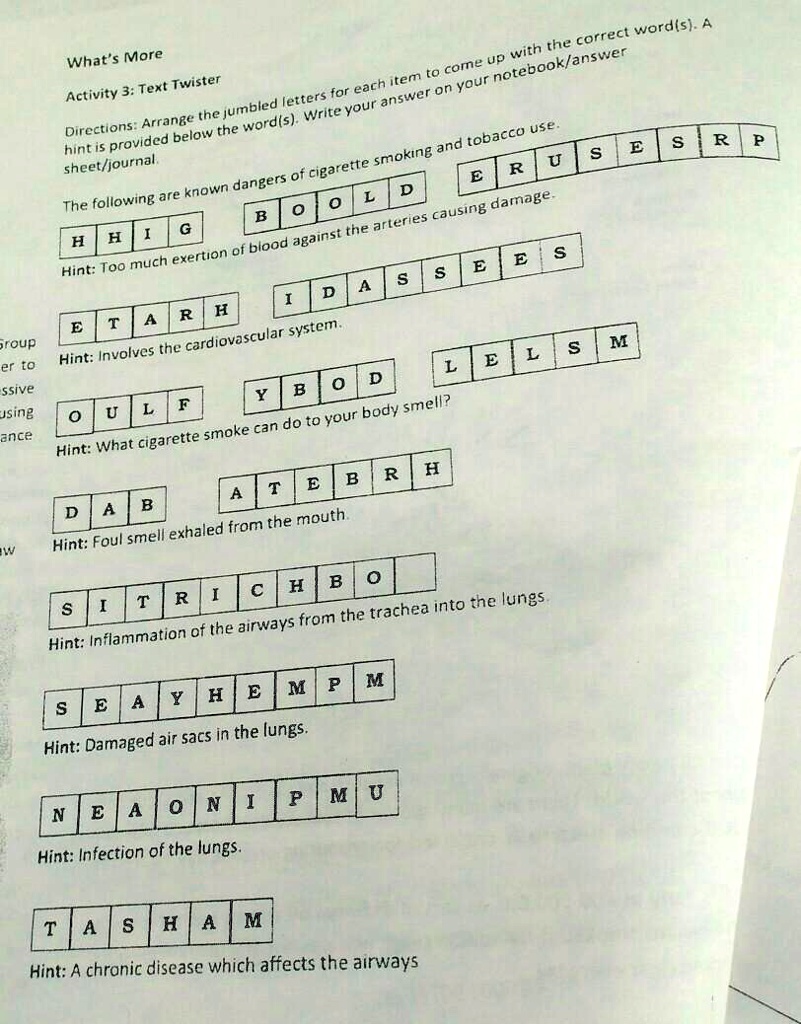 arrange the jumbled letters for each item to come up with the correct wordsnonsense report words ...