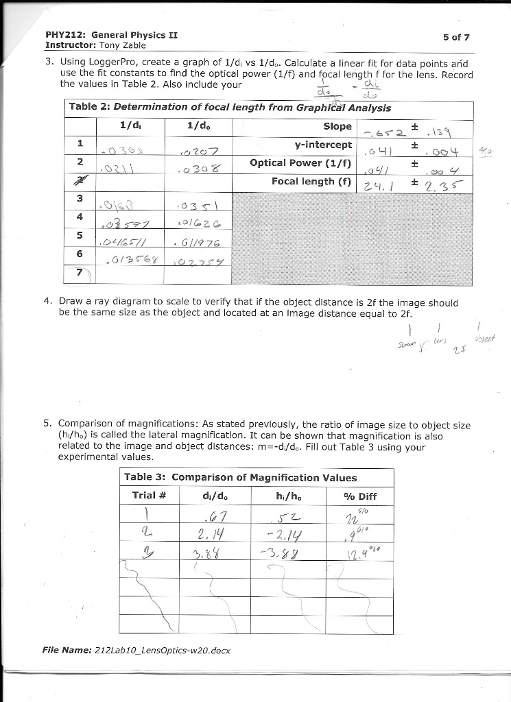 phy212 general physics ii instructor tony zable 5 of using loggerpro ...