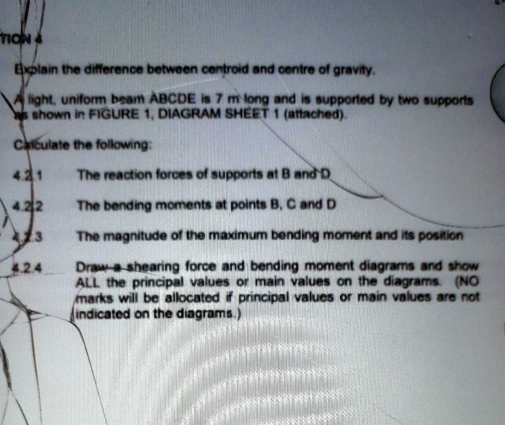 SOLVED: Explain the difference between centroid and center of gravity ...