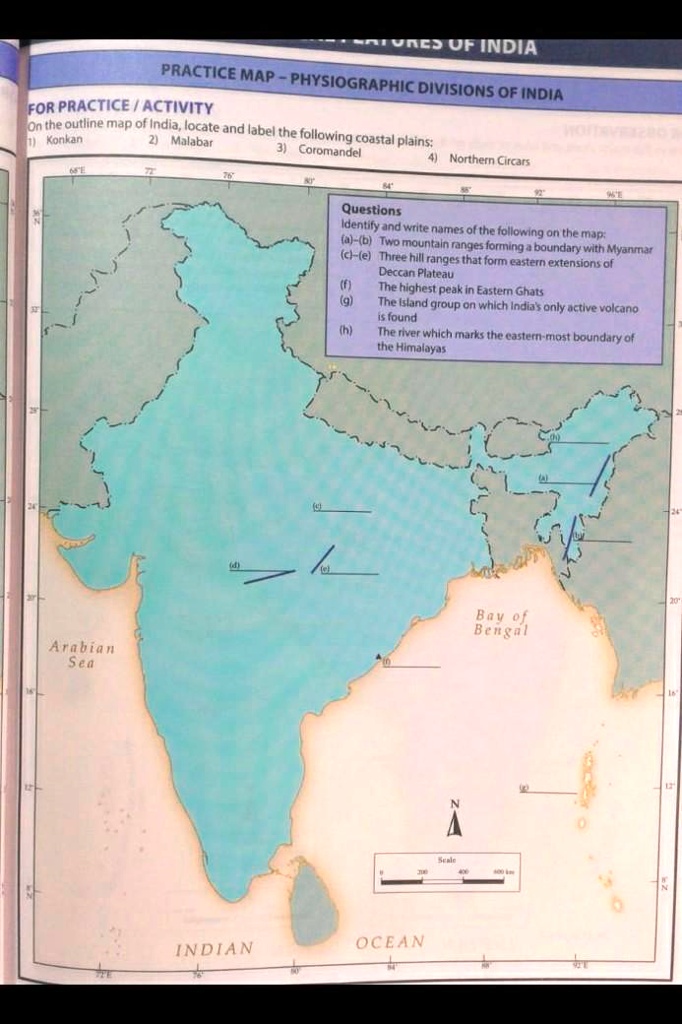 What will be in the blanks.........HELP ME... NCJ JF INDIA PRACTICE MAP ...