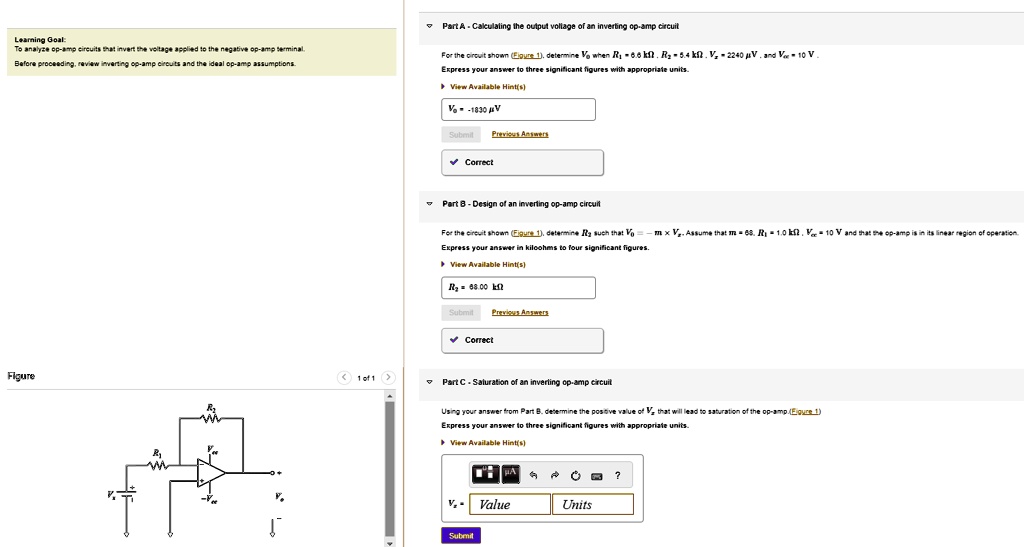 learning goal to analyze op amp circuits that invert the voltage applied to the negative op amp ...