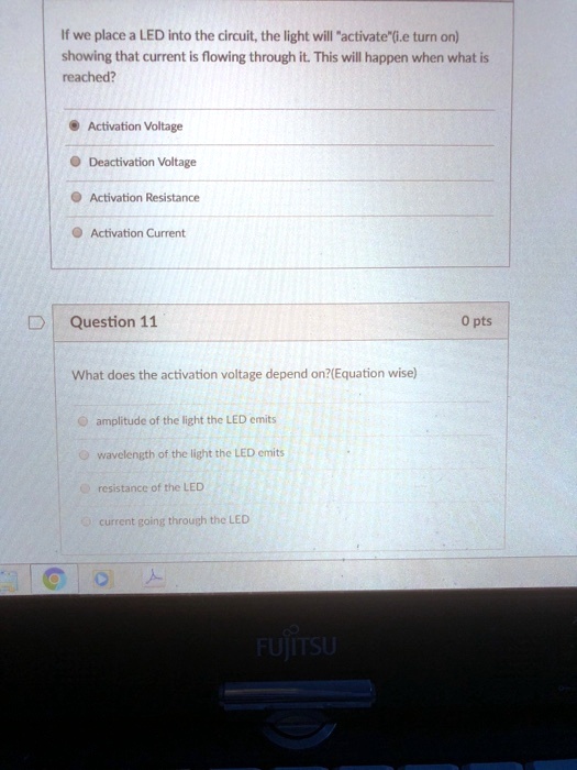 SOLVED: If we place a LED into the circuit,the light willactivate"i.e ...