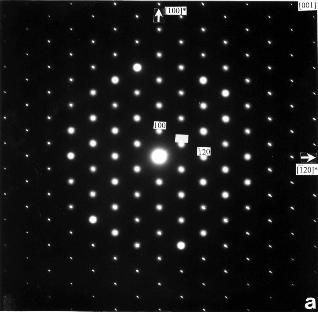 SOLVED: This is a SAED pattern of a single crystal material. Identify ...