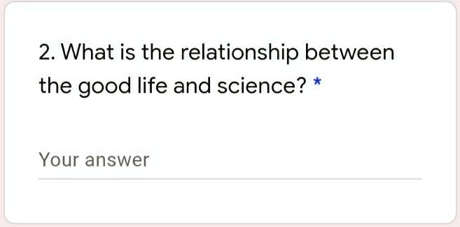 What Is The Relationship Of Good Life And Science Outlet | www ...