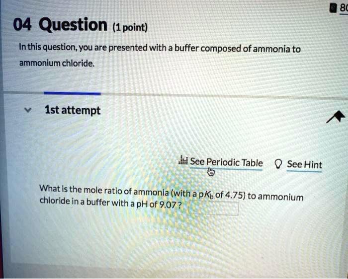 SOLVED: 04 Question (1 point) In this question, you are presented with ... SOLVED: 04 Question (1 point) In this question, you are presented with ...