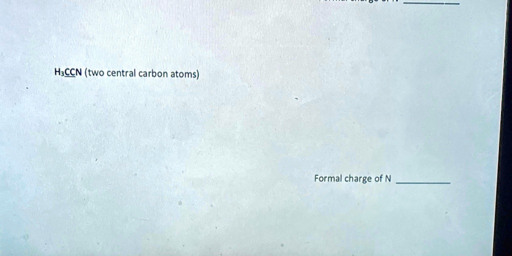 SOLVED: Draw Lewis structure. Use octet rule and underline central atom ...