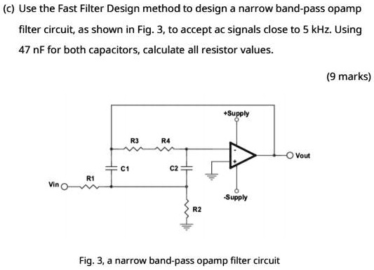 SOLVED: Need answer asap... (c) Use the Fast Filter Design method to ... SOLVED: Need answer asap... (c) Use the Fast Filter Design method to ...